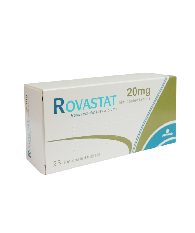 როვასტატი 20 მგ/ ROVASTAT 20 mg – GEA – Pharmaceutical Company